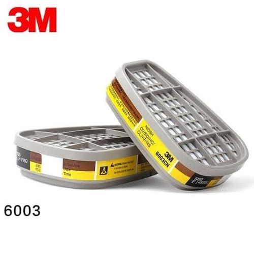 Jual Original Cartridge 3M 6003 Acid Gas Masker Filter Respirator for ...
