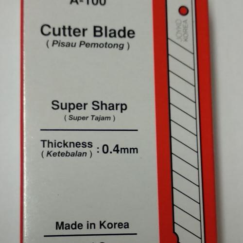 Jual Isi / Refill Cutter Joyko A-100 - Jakarta Utara - SRM Stationery ...