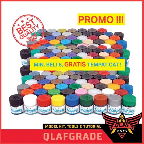 Jual MR ACRYSION Mr Hobby - CAT ACRYSION Akrilik cat gundam model kit - Kota Surabaya ...