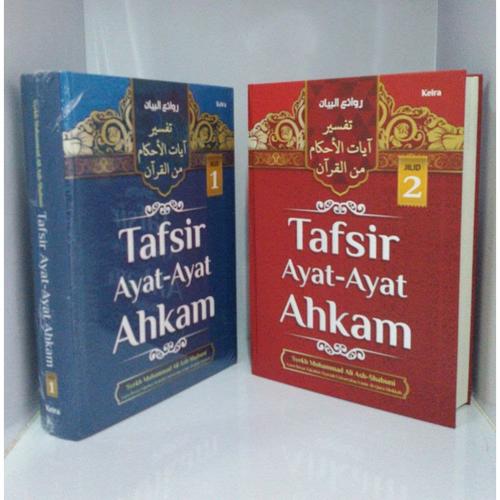 Jual Buku Tafsir Ayat-ayat Ahkam (1 Set, 2 Jilid) minal Quran min al ...