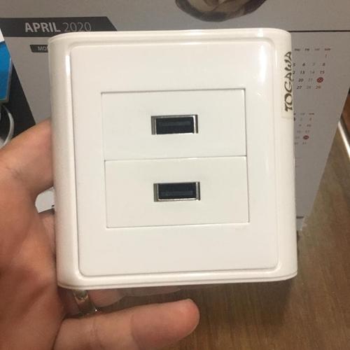 Jual Faceplate / wallplate isi 2= USB baut + USB baut - Jakarta Utara ...