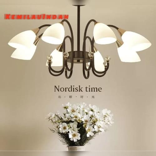 Jual SL8436-8 LAMPU GANTUNG HIAS ANTIK VINTAGE RETRO FITTING E27 ...