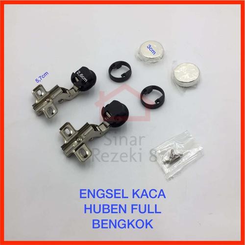 Jual Engsel Sendok Kaca HUBEN Bulat Lurus / Full Bengkok Non Slow ...