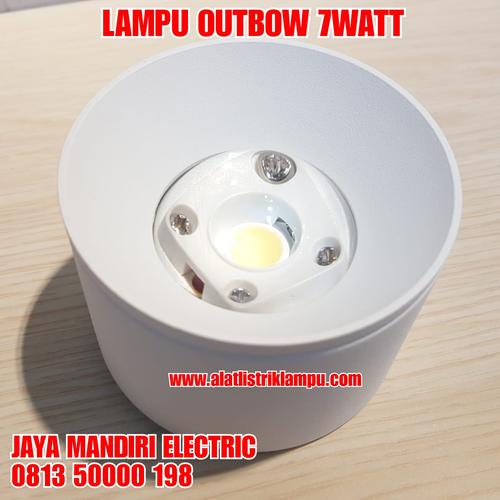Jual LAMPU DOWNLIGHT LED OUTBOW 7 WATT / LAMPU DINDING OLOUTBOW 7WATT ...