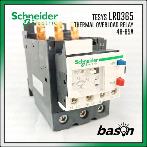 Promo SCHNEIDER TeSys LRD365 Thermal Overload Relay 48-65A - Jakarta ...