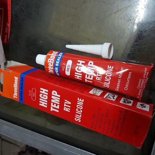 Jual lem silikon RTV threebond merah besar 75gram gasket - Kab ...