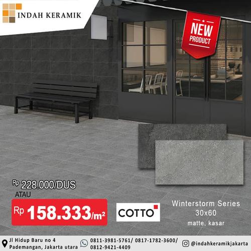 Jual Homogenous Granit Tile COTTO Winterstorm 30x60 - Jakarta Utara ...