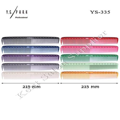 Jual YS Park 335 Long Fine Tooth Cutting Comb 100% Original made in ...