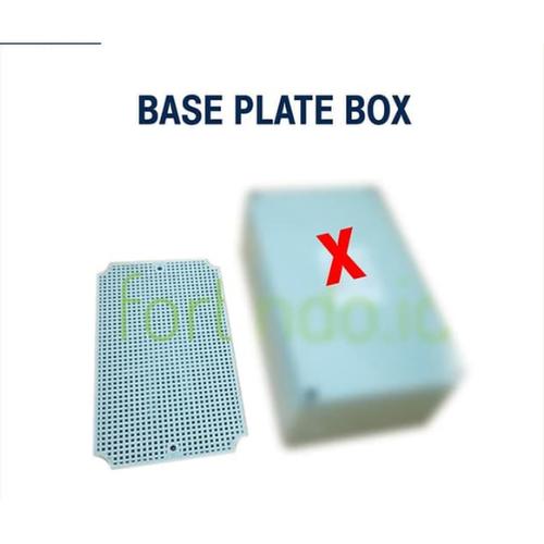 Jual Base Plate Box Panel 20x20x13 cm Dudukan Komponen Box ds-ag-2020 ...