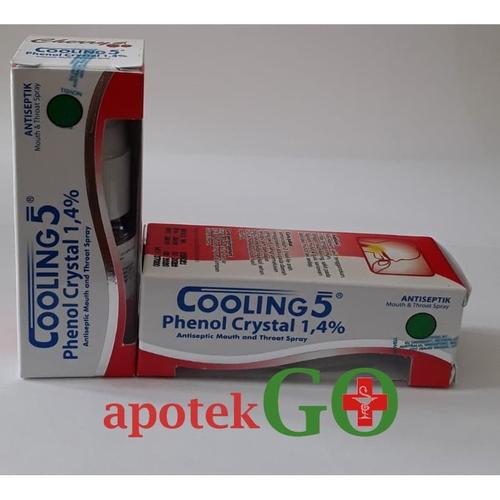 Jual COOLING FIVE ANTISEPTIC MOUTH AND THROAT SPRAY RASA CERI - Kab ...