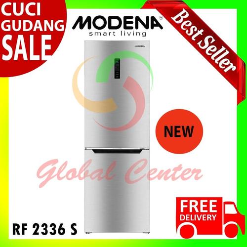 Jual Kulkas 2 Pintu by Modena - Refrigerator RF 2336 S - Jakarta Barat ...