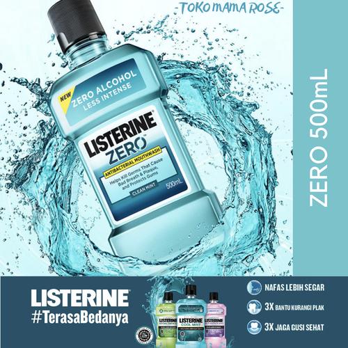 Jual LISTERINE Zero 500mL - Antiseptic Mouthwash - Obat Kumur - Jakarta ...