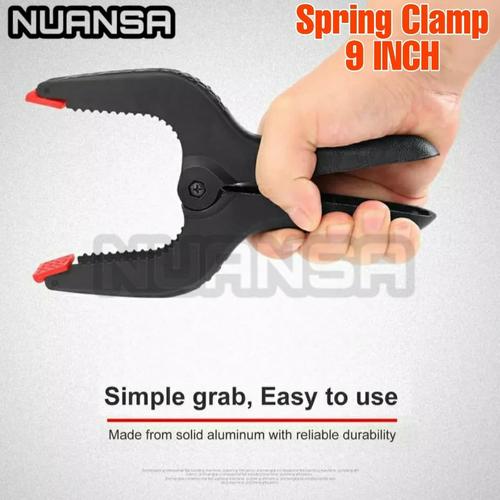 Jual 9 INCH Spring Clamp Alat Penjepit Multiplek Klem Jepit Catok Kayu ...