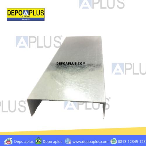 Jual U Runner 76 partisi rangka metal plafon gypsum gipsum - Kota ...