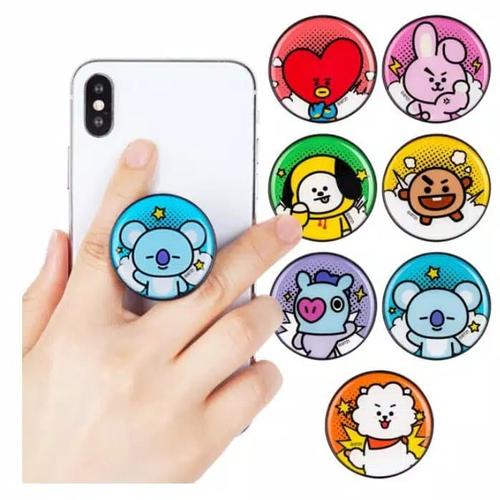 Jual BT21 Official V Griptok Smartphone Finger Stand Holder - Kota ...
