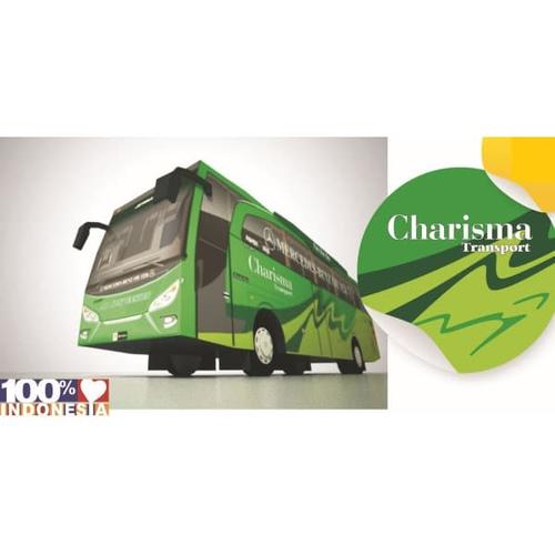 Jual DIY Miniatur Bus Jetbus Charisma trans Hijau Papercraft Lembaran ...