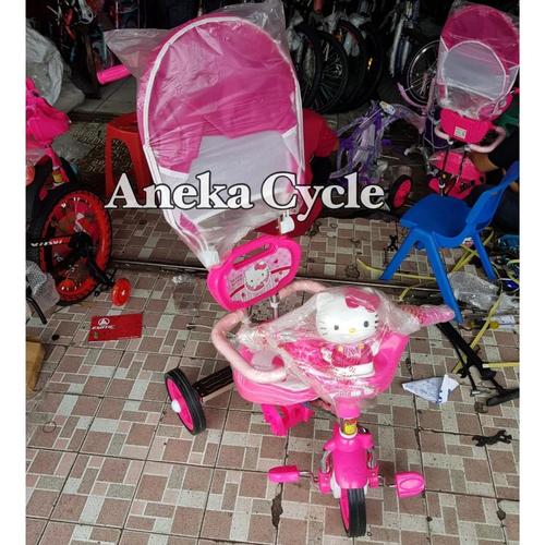 Jual Sepeda Anak Roda Tiga Tricycle Nakami Hello Kitty Tsum Tsum Mickey ...