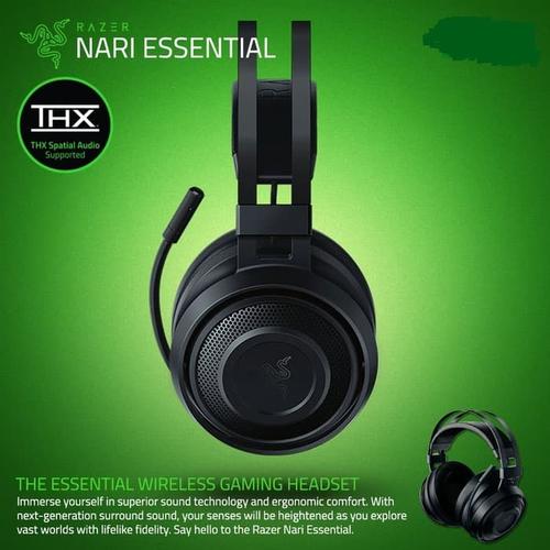 Jual Razer Nari Essential Wireless THX Spatial Audio Gaming Headset ...
