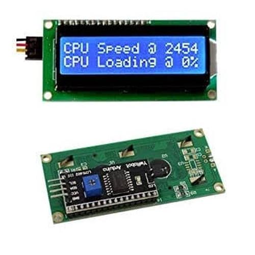 Jual LCD 16x2 With i2c - Biru - Kota Surabaya - wiksa tech jaya | Tokopedia