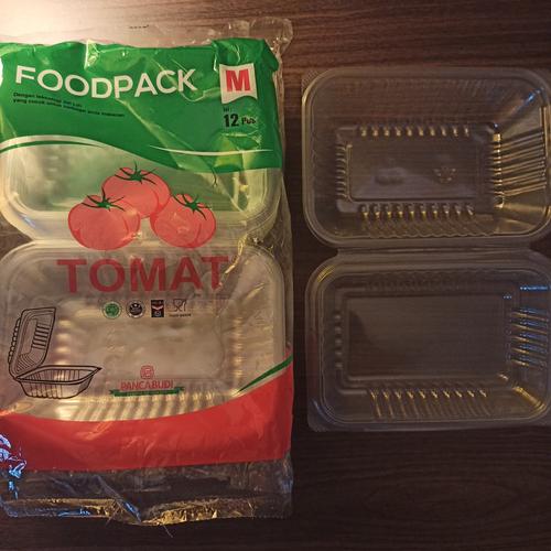 Jual Box Nasi Plastik Tebal | Box Nasi Mika | Foodpack isi 12 pcs ...