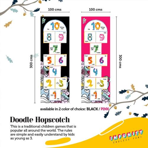 Jual Doodle HopScotch/Engklek/Playmat/Kids Children Game/Mainan Anak ...