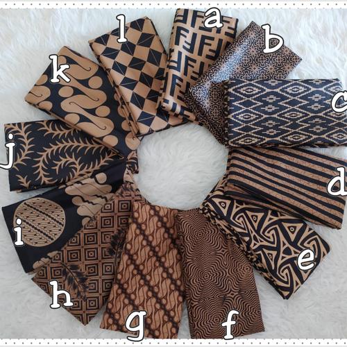 Jual Kain batik Sogan Bebas Pilih Motif - Kota Pekalongan - Beautique ...