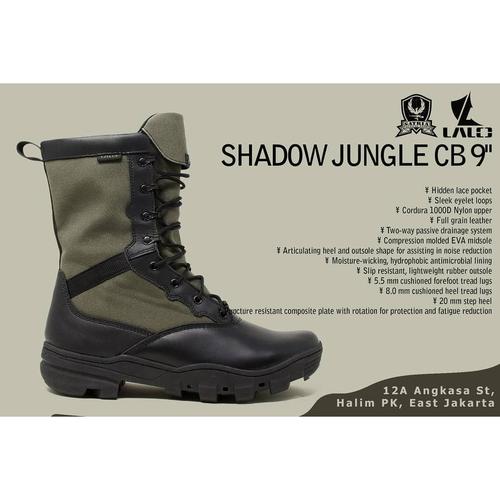 Jual Sepatu Booth Lalo / Lalo Shadow Jungle Combat Boots 9" - Jakarta ...