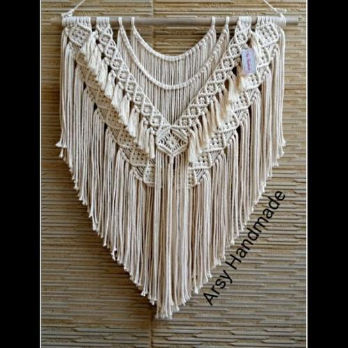 Jual Hiasan Dinding/Wall Hanging Macrame/Cotton rope/Tali Makrame ...