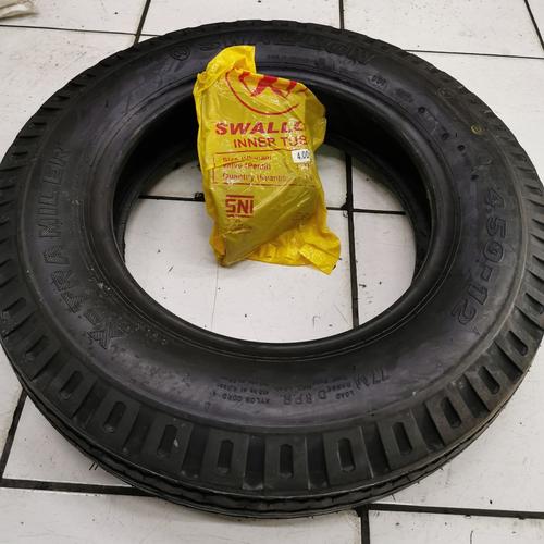 Jual PAKET BAN TIGA RODA DAN BAN DALAM 4.50 - 12 (VIAR, KAESAR. NOZOMI ...