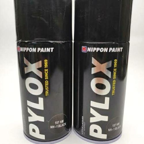 Jual pilox pylox nippon paint cat semprot acrylic putih hitam merah ...