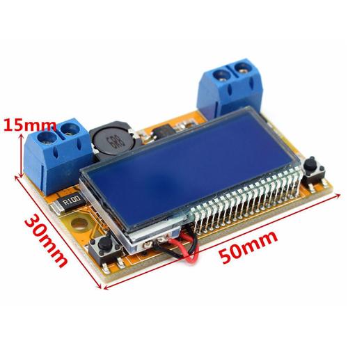Jual DC Step-Down Power Supply Adjustable Module with LCD Display 5-23V ...