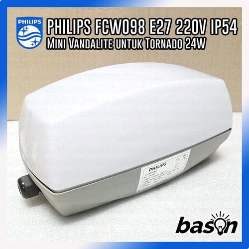 Jual PHILIPS FCW098 1x Tornado 24W K O IP54 - Mini Vandalite - Jakarta ...