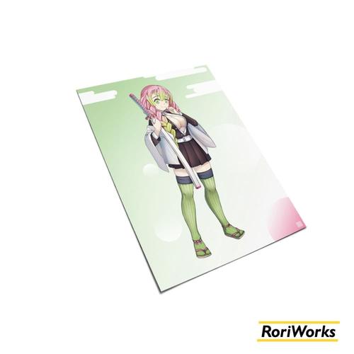 Jual Poster Anime - Mitsuri [Kimetsu no Yaiba] - Ukuran A5 - Kota ...