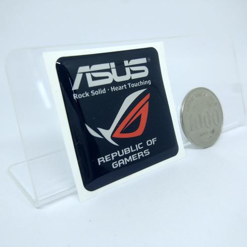 Jual ASUS ROG Sticker Timbul Emblem Resin Lentur - Kab. Bandung - RK ...
