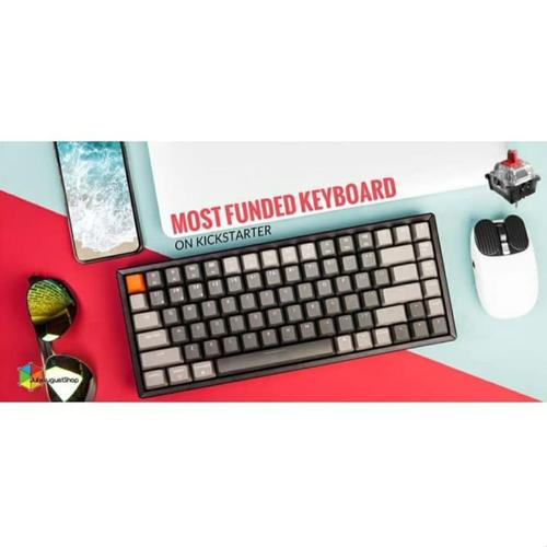 Promo Keychron K2 RGB Aluminum - Red Switch - Windows / Mac Keyboard ...