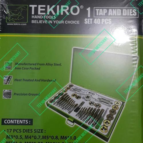 Jual hand tap & snei 40pcs Tekiro TAP SNEI - Kota Medan - Teknik ...