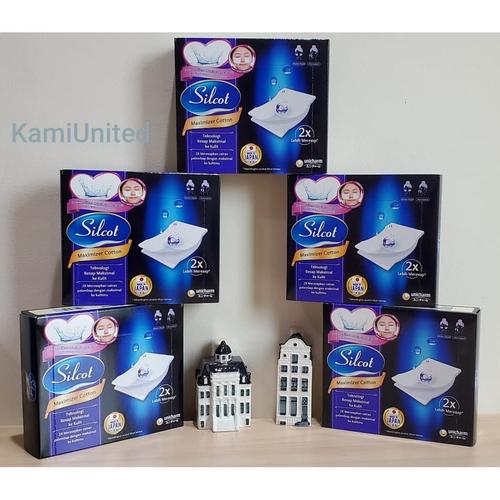 Jual Unicharm Silcot Maximizer Cotton Pad isi 40 Sheet - 100% Original ...