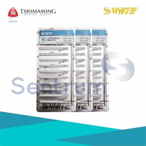 Jual SSWhite Bur Straight Handpiece Low Speed Carbide Bur HP 701-703 ...