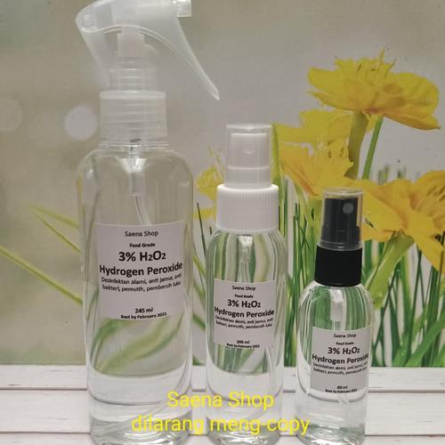 Jual 245 mL H2O2 Hidrogen Peroksida - Desinfektan Alami - Jakarta ...