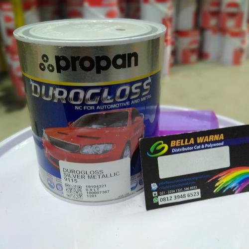Jual cat mobil dan motor // DUROGLOSS // WARNA : silver metalic ...