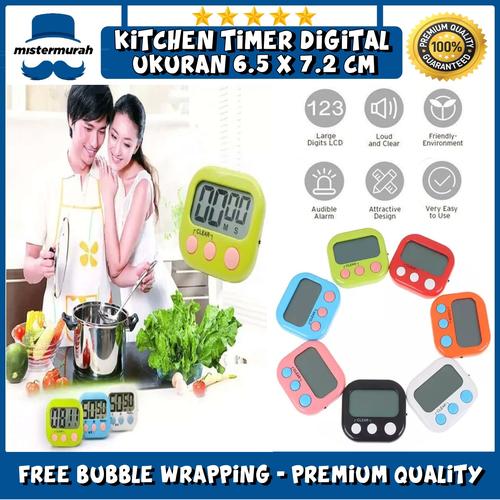 Jual DIGITAL KITCHEN TIMER MASAK MAGNET JAM ALARM STOPWATCH ALAT DAPUR ...