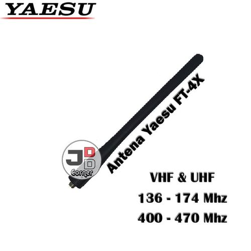 Jual Antena HT Yaesu FT-4X Dual Band VHF & UHF ORI Baru FT4X FT 4X ...