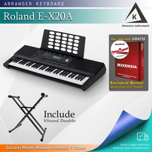 Jual Roland Keyboard EX20A + Stand / EX20 A/ EX 20 A/ E X20 Garansi ...