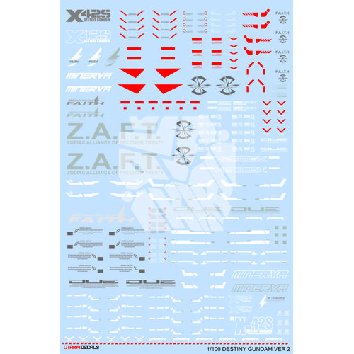 Jual DESTINY VER 2 New Decal Skala 144 - Kab. Sleman - Otakiri Decals ...
