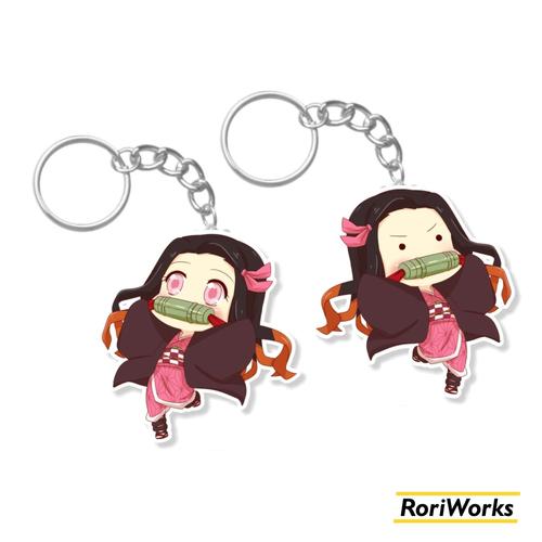 Jual Keychain Anime - Nezuko [Kimetsu no Yaiba] - Kota Tangerang ...