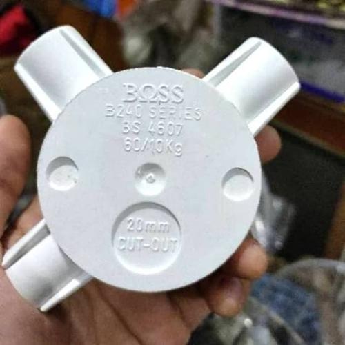 Jual T dus Tee dus Tedus Tee doos T dos Tedos 20mm PUTIH Cabang 3 BOSS ...