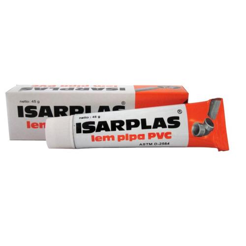 Jual Lem Pipa ISARPLAS / Lem Pipa PVC / Lem Paralon Tube 45g - Jakarta ...