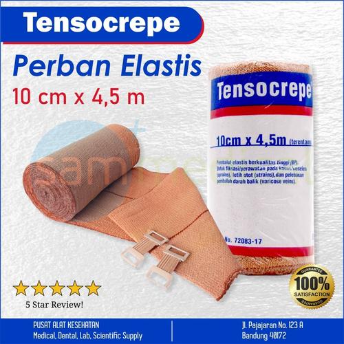 Jual BSN Tensocrepe 4 inci (10cm X 4.5 M) Perban Elastis/Verban @ROLL ...