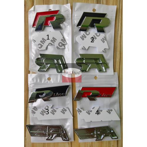 Jual Emblem R Racing, R Line, VW, Type R, Wagon R, R line, GTR, Mugen R ...