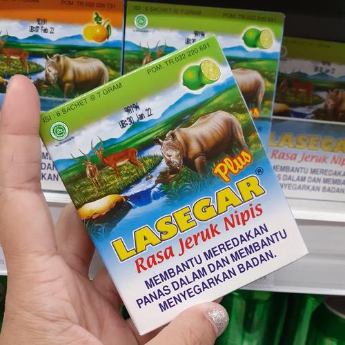 Jual LASEGAR PLUS 1 BOX ISI 6 SACHET RASA JERUK NIPIS - Jeruk Nipis ...
